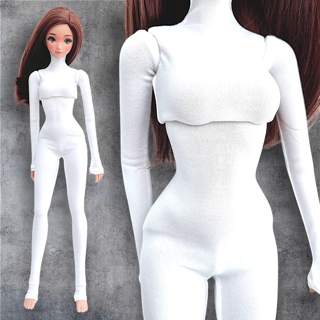 Smart Doll Stain Prevention Body Suit Bodysuit Glove Stocking White ...