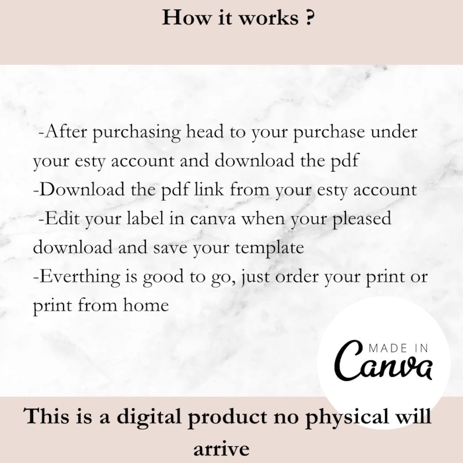 Custom Candle Label, Printable Canvas Template, Candle Business, Candle ...