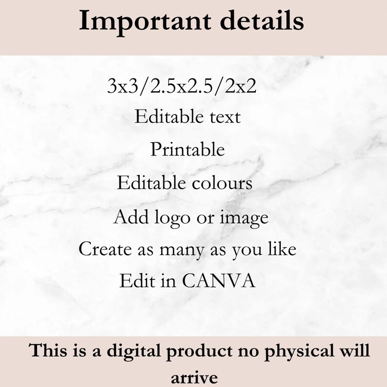 Custom Candle Label, Printable Canvas Template, Candle Business, Candle ...