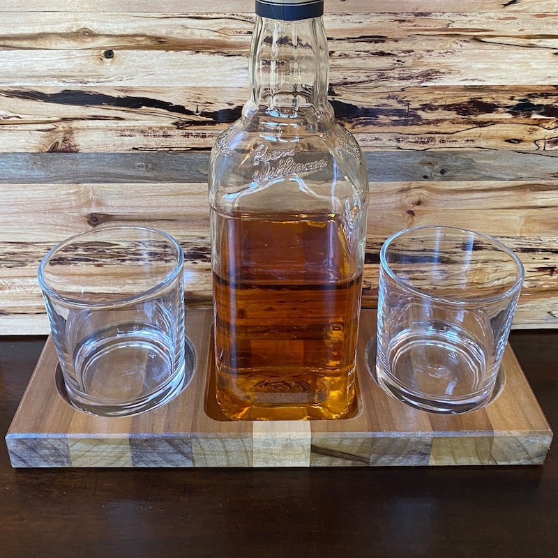 Whiskey Tray - Etsy