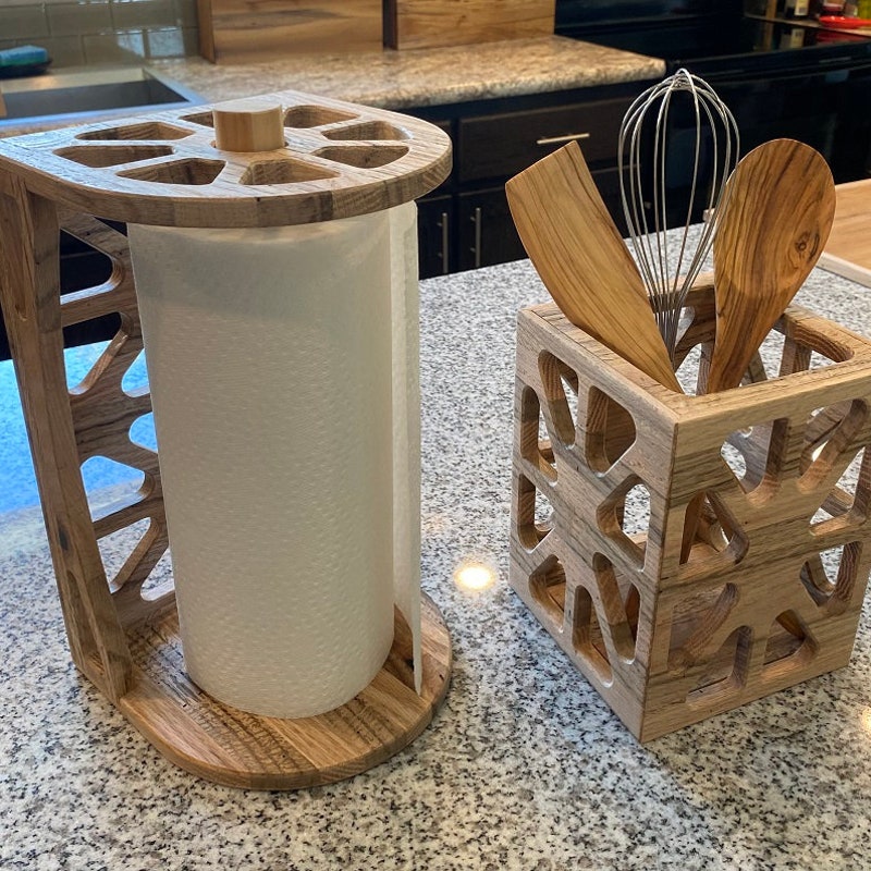 Paper Towels Wood Holder - Etsy