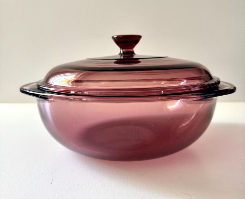 Vintage Cranberry Pyrex Originals | 233-S, 233-R, 222-R, 213-R, 209 ...