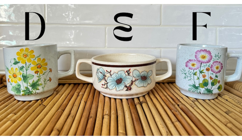 Another Choose Your Own Vintage Mug Adventure | Mix and Match Vintage ...