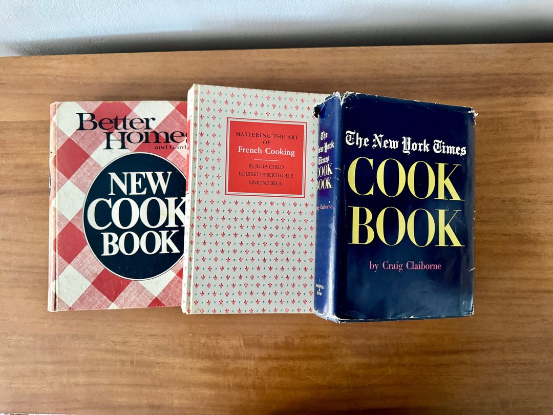 Vintage Pre-loved Classic Cookbook Collection | Mid Century Cookbooks ...