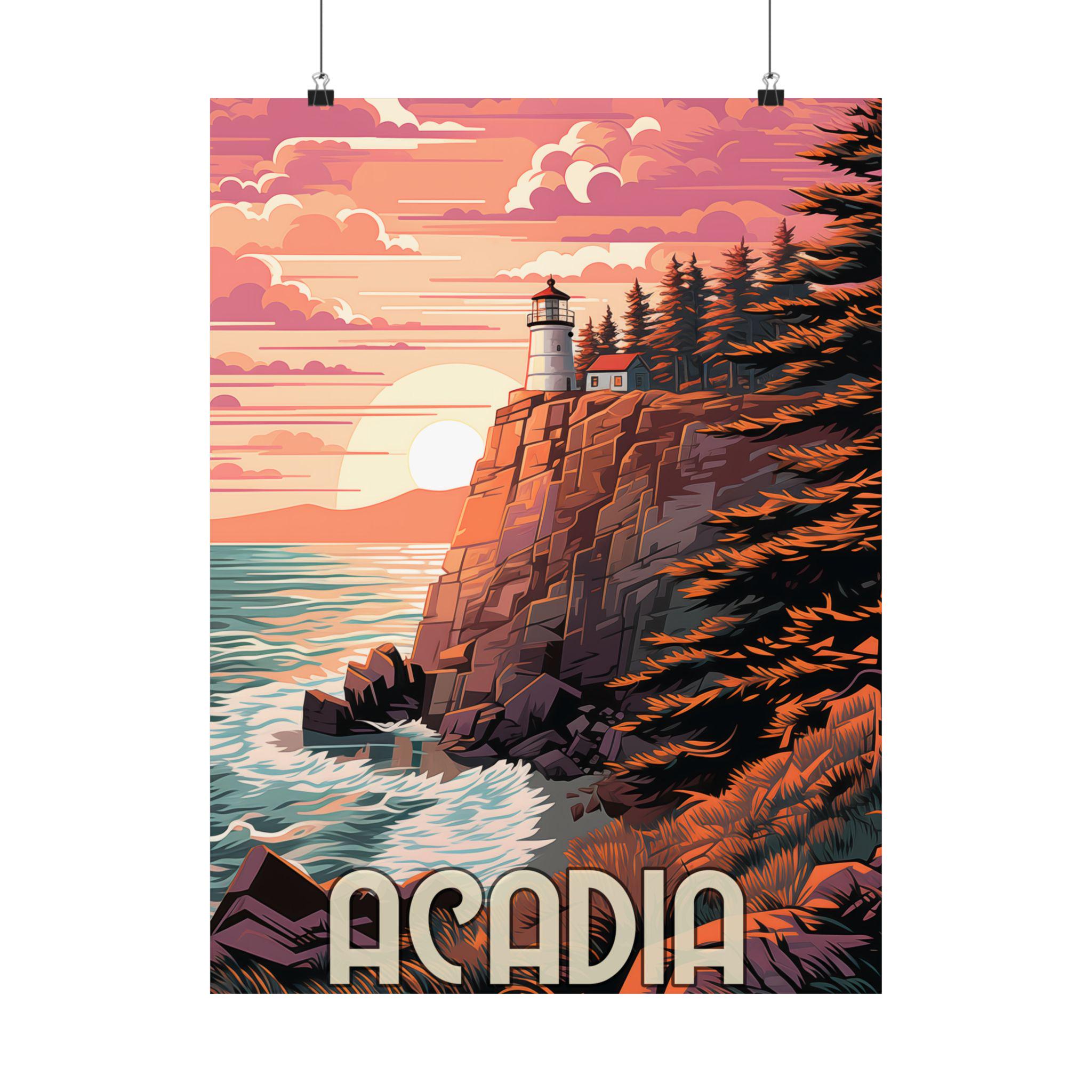Acadia National Park Posters - Etsy