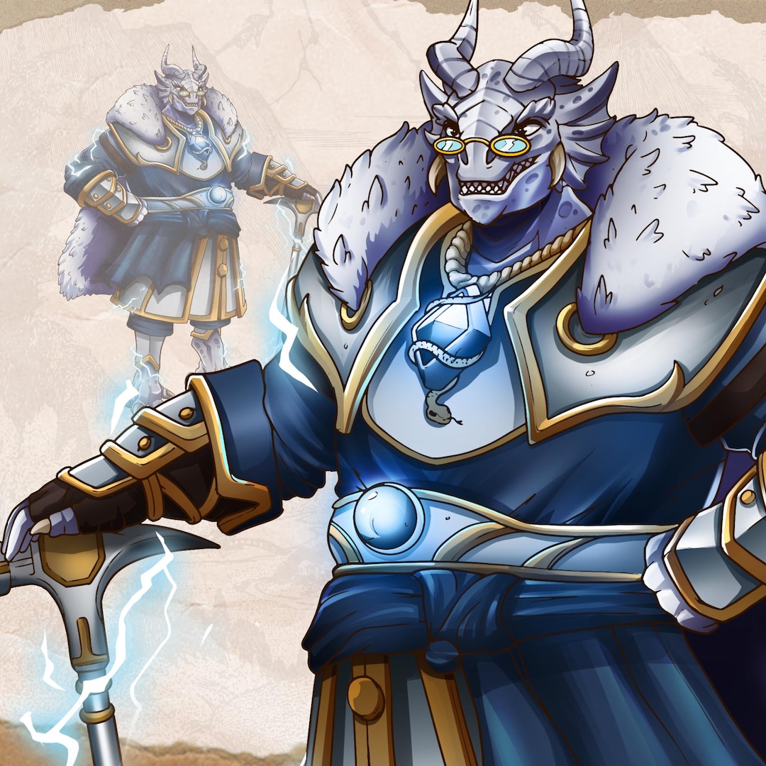 Custom Dnd Character Art: Hand-drawn Fantasy Portrait Commission - Etsy UK