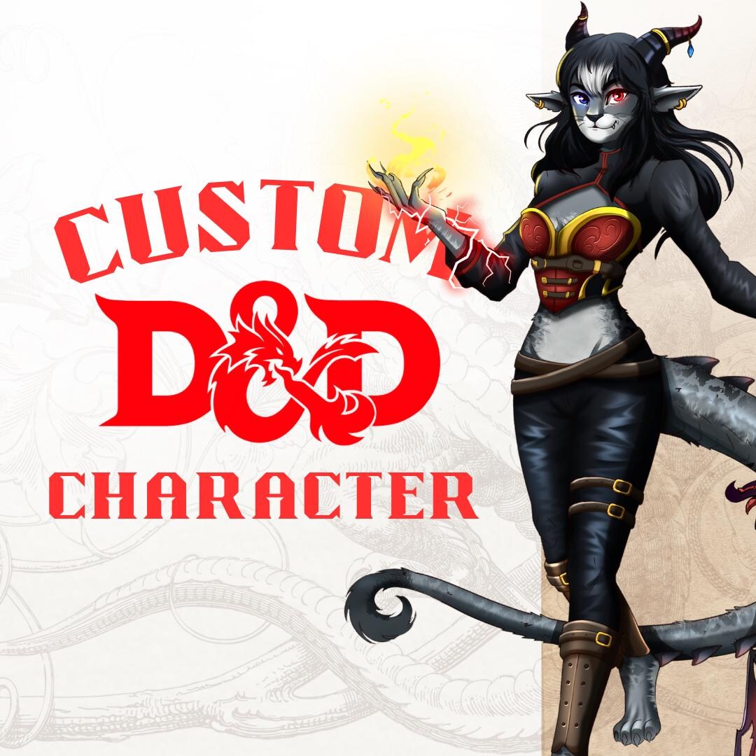 Custom DND Character Art: Fantasy RPG Portrait (digital) - Etsy UK
