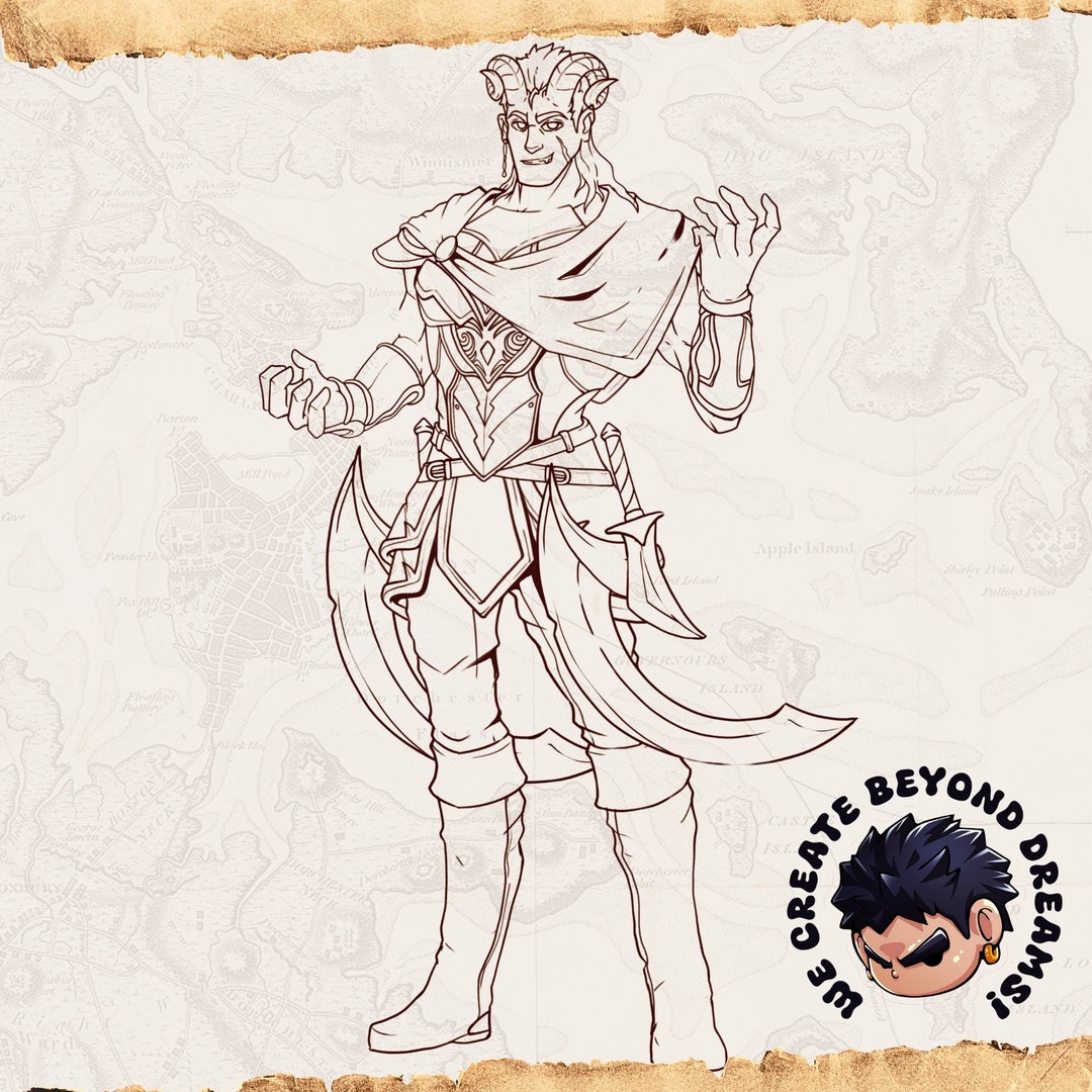 DND Commission Character Art Commission Dungeons & Dragons Party Art ...