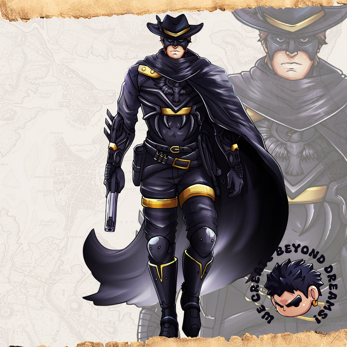 Custom Personalized DND Character Commission Custom DND Character ...