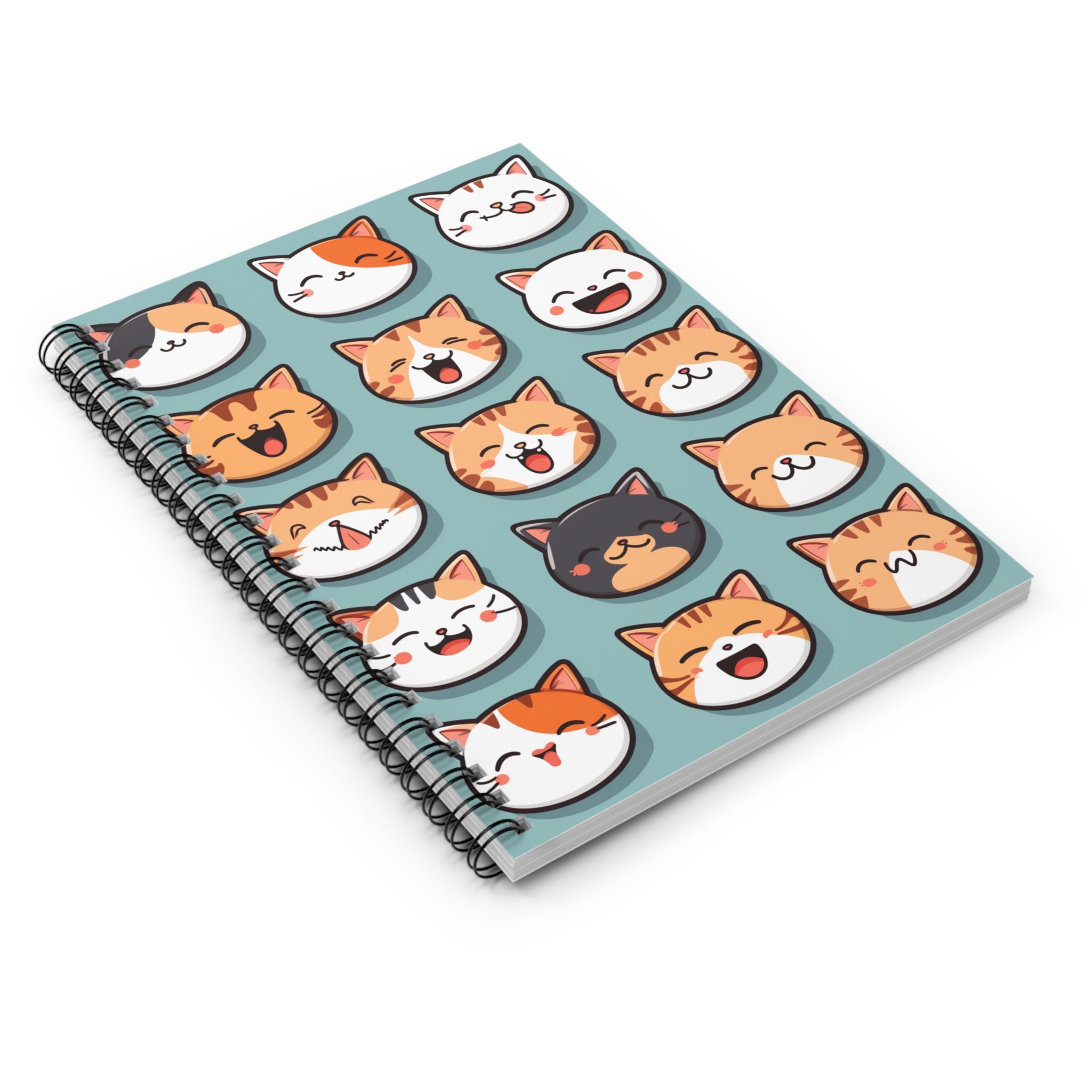 Cute Cat Notebook, Fun Kitty Journal - Etsy