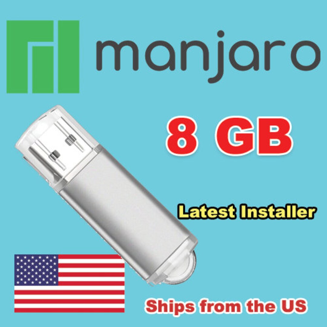 Manjaro Linux Installation 8gb Usb Flash Drive - Etsy