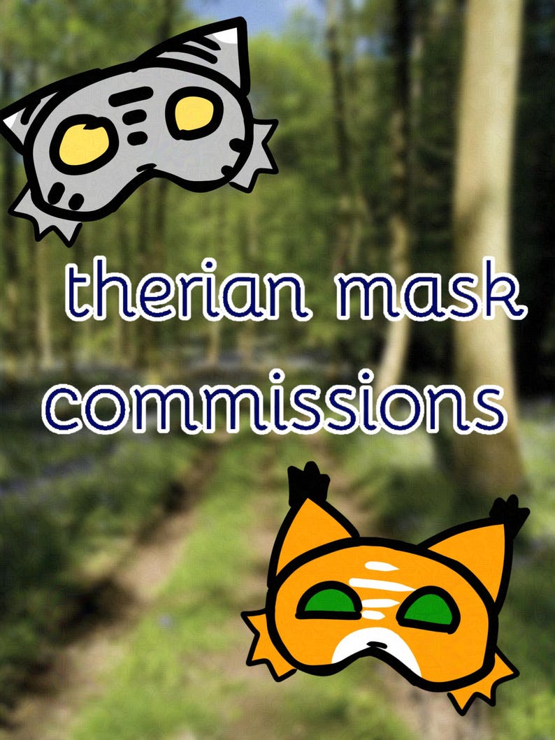 Custom Therian Style Masks - Etsy