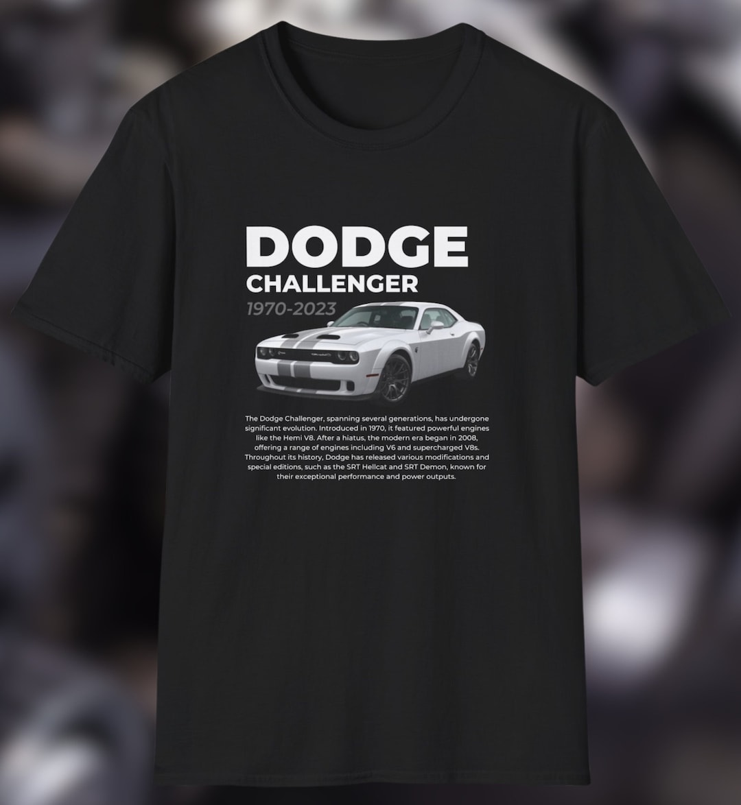 Dodge Dodge Shirt Dodge Challenger Dodge Challenger Shirt Challenger ...
