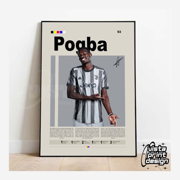 Paul Pogba - Etsy