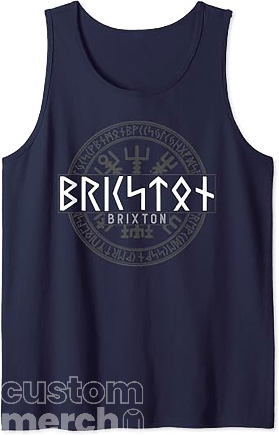Embrace Norse Heritage With the Brixton Tank Top in Futhark Viking ...