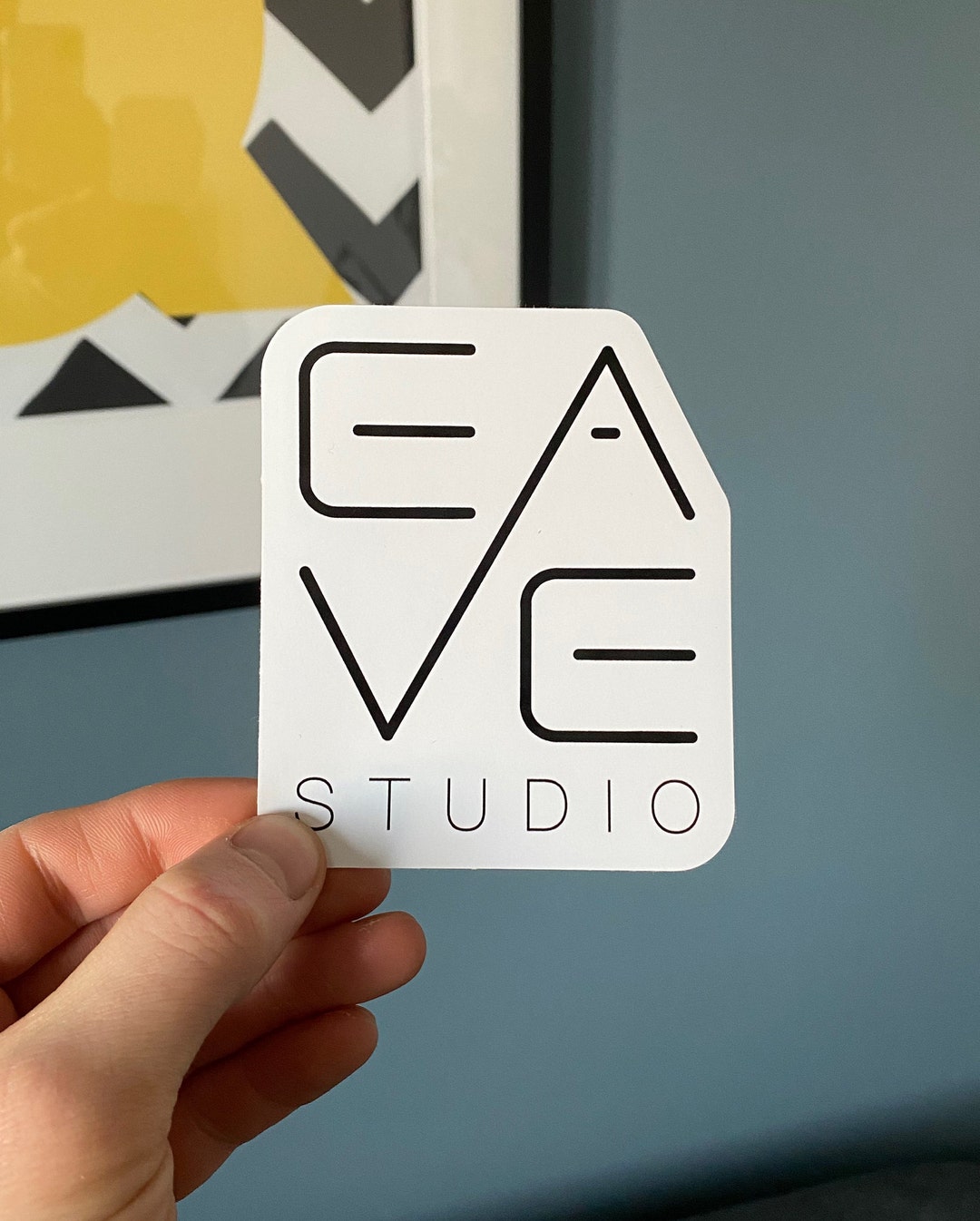 EAVE Studio Logo Sticker - Etsy