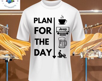 Plan for the Day White Short Sleeve T-shirt With FREE SHIPPING - Etsy