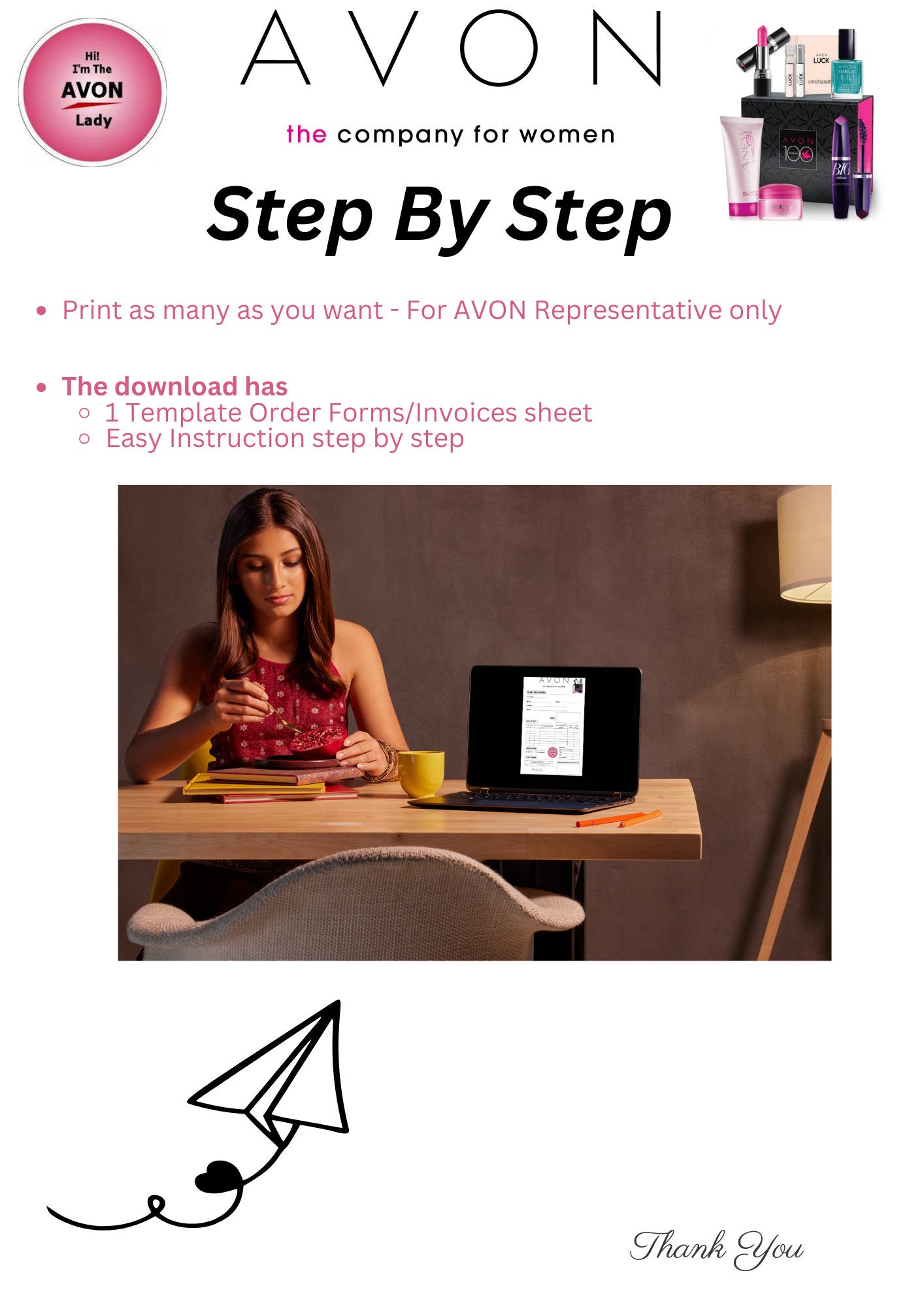 AVON, Order Form/invoice - - Etsy