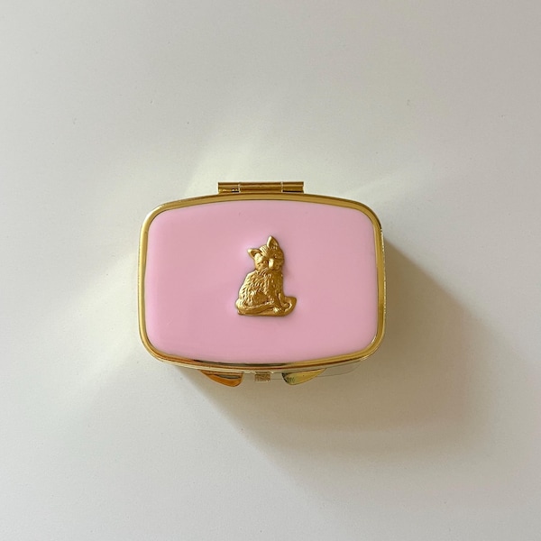 Cat Kitten Pill Box - Etsy