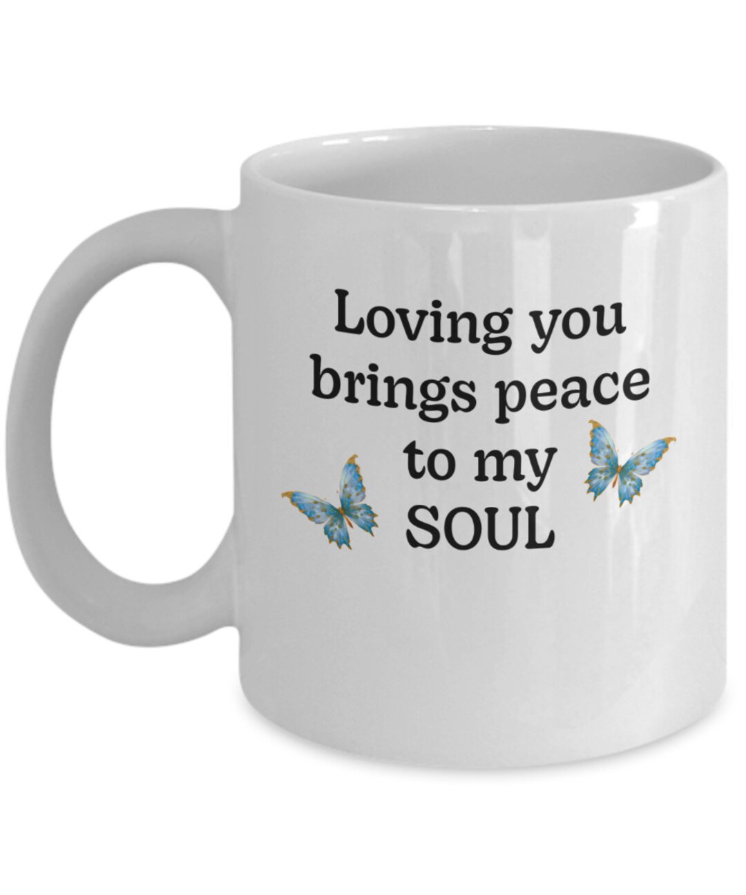 Love, Soul, Peace, Coffee Cup, Anniversary Gift - Etsy