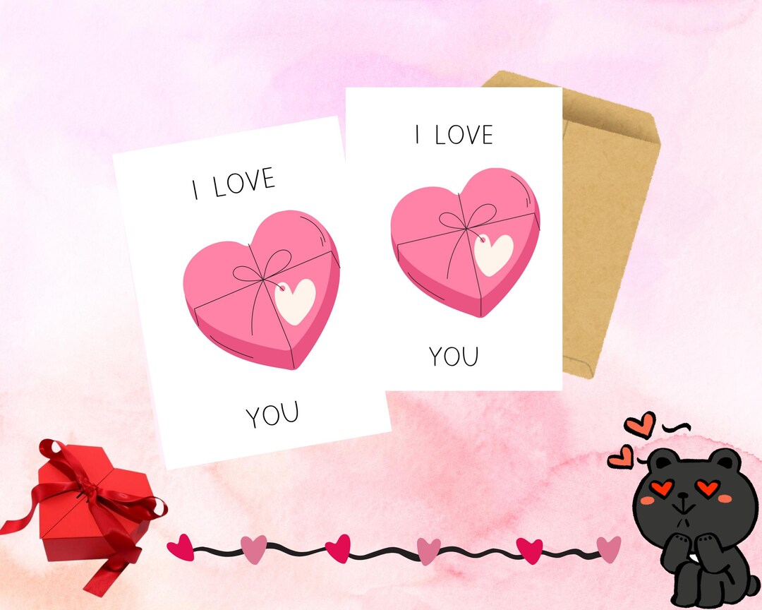 Valentine's Day Card, Valentine's Day Gifts,vday Card for Her,coworker ...