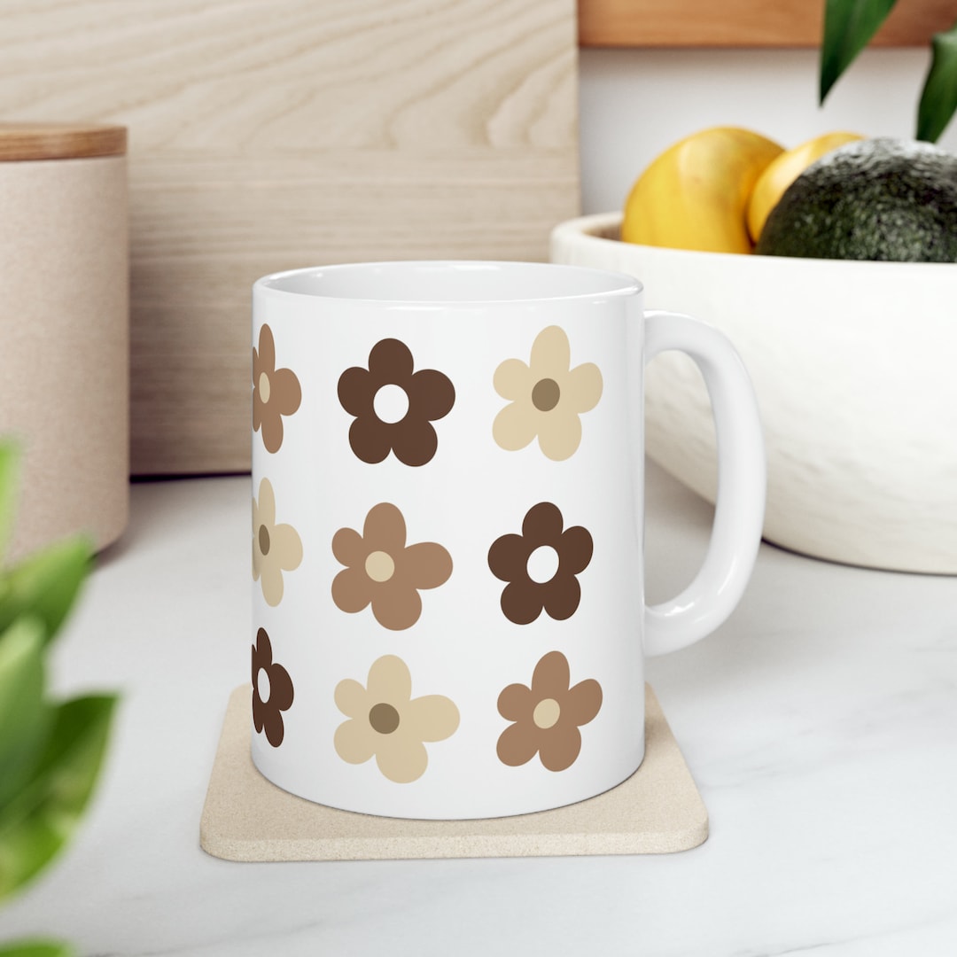 Boho Summer Flowers Mug Cup ,digital Download, PNG , JPG, International ...