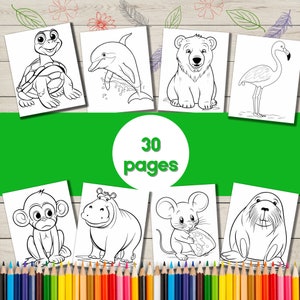 30 Easy Coloring Pages for Kids, Toddlers, Preschoolers Toddlers ...
