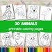 30 Easy Coloring Pages for Kids, Toddlers, Preschoolers Toddlers ...