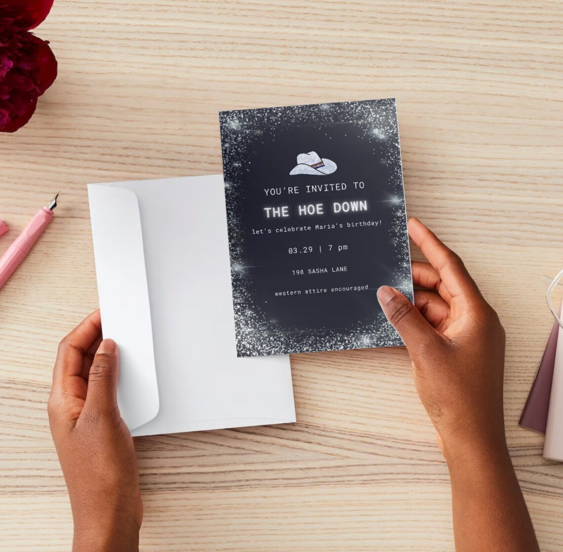 COWBOY CARTER Invitation Template | RENAISSANCE Theme | Bachelorette ...