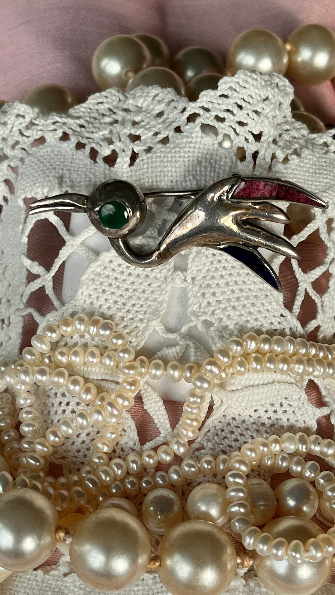 Beautifull 1970's Sterling Silver Peru Peruvian Marked 950 Art Deco ...