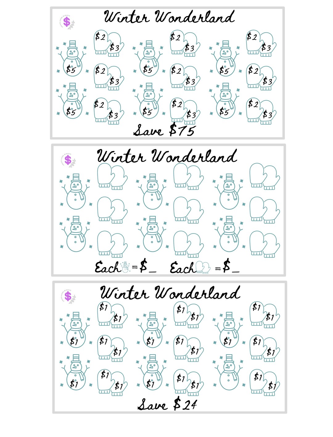 Winter Savings Challenge - Etsy