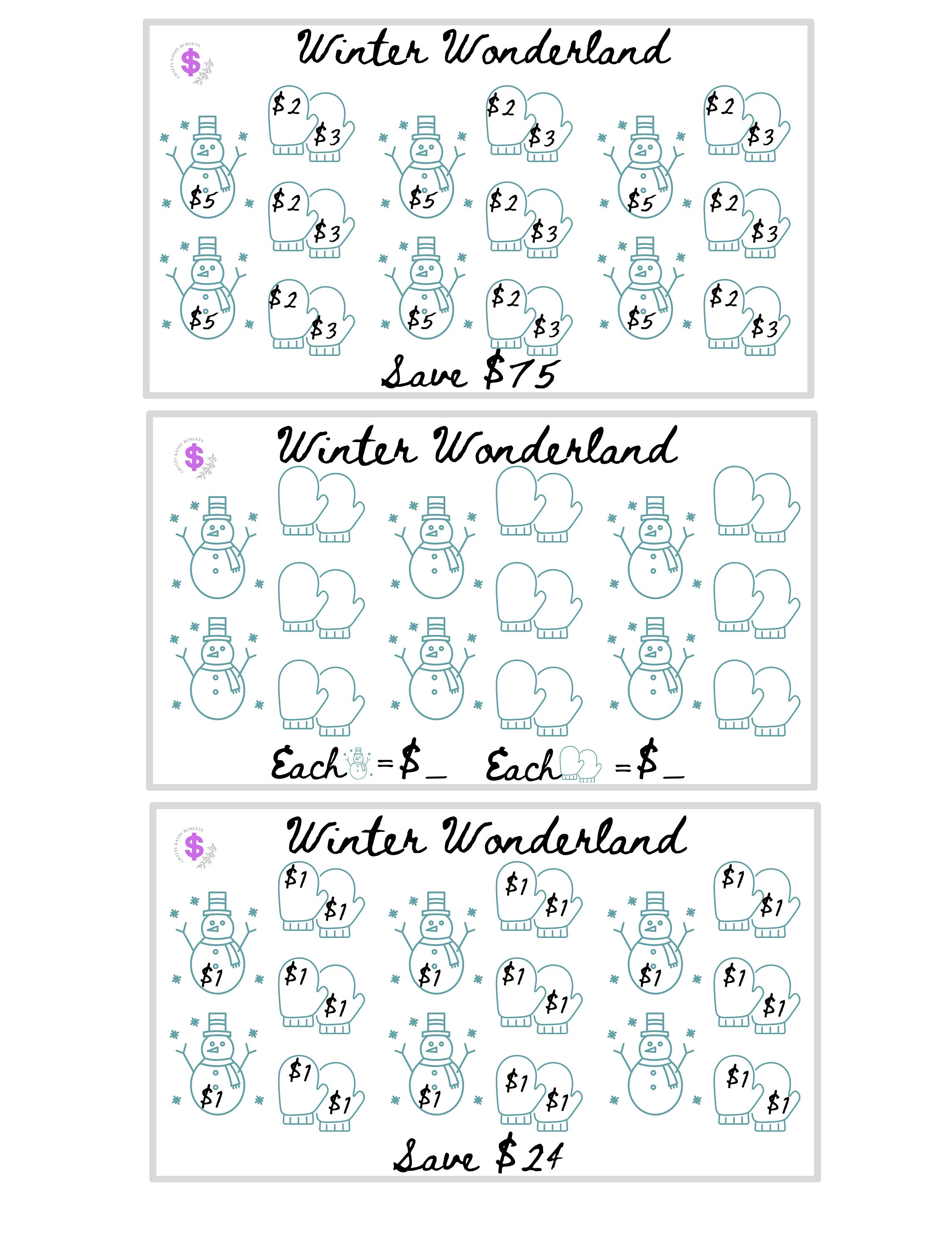 Winter Savings Challenge - Etsy