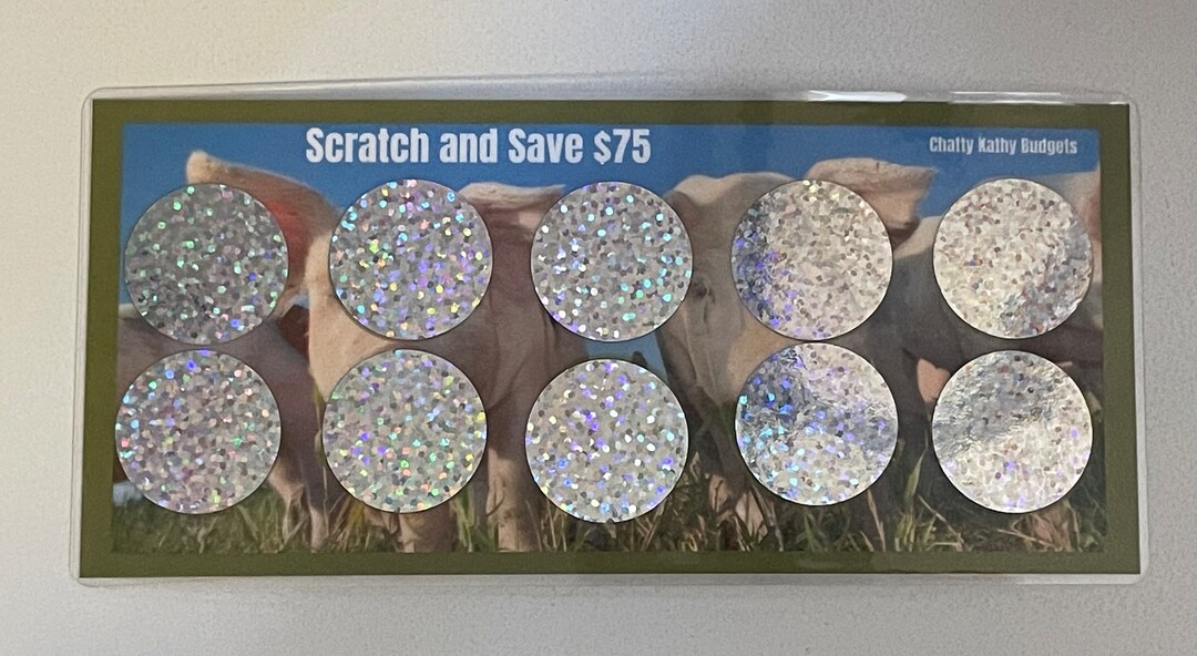 Scratch and Save Funny Pigs Savings Challenge. A6 Size - Etsy