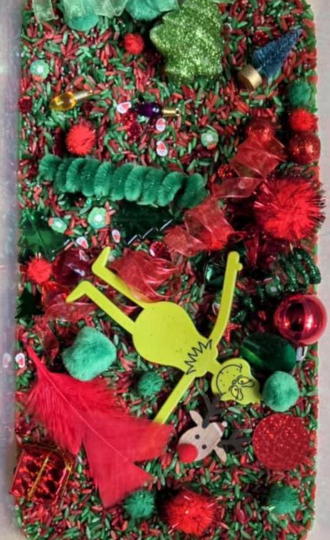 Grinch Sensory Pack, Grinchmas, Grinchmas Sensory Play, Sensory Bin ...