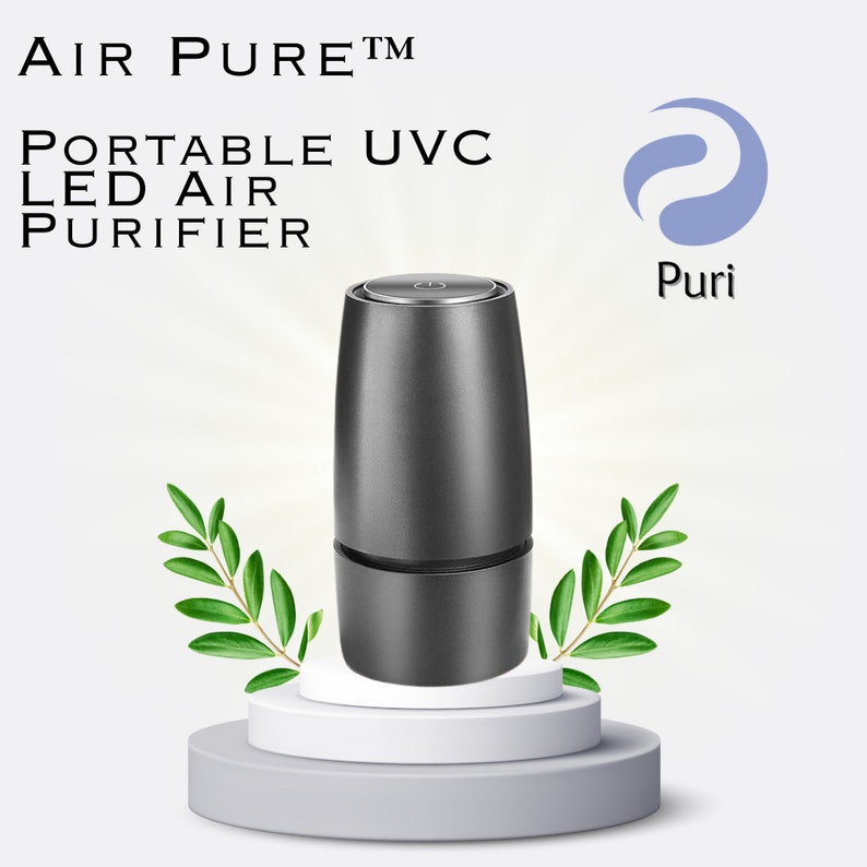 Air Pure™ Portable UVC LED HEPA Air Purifier - Etsy