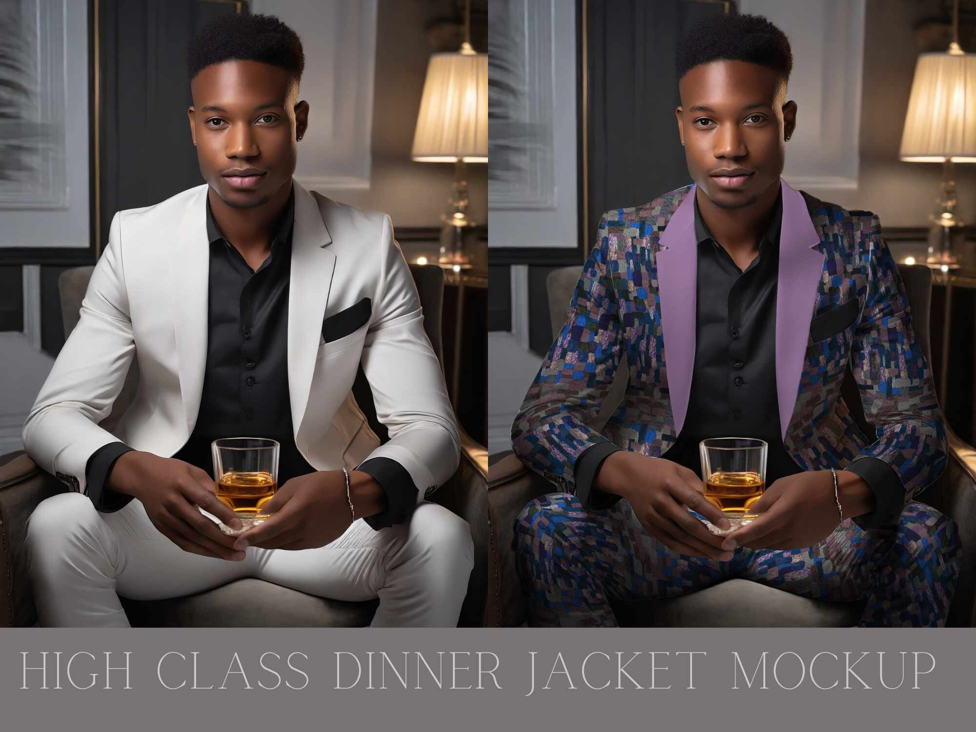Mens High Class Dinner Jacket Mockup, Photoshop File, Fully ...