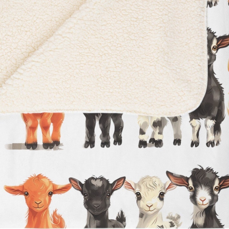 Cute Baby Goat - Etsy