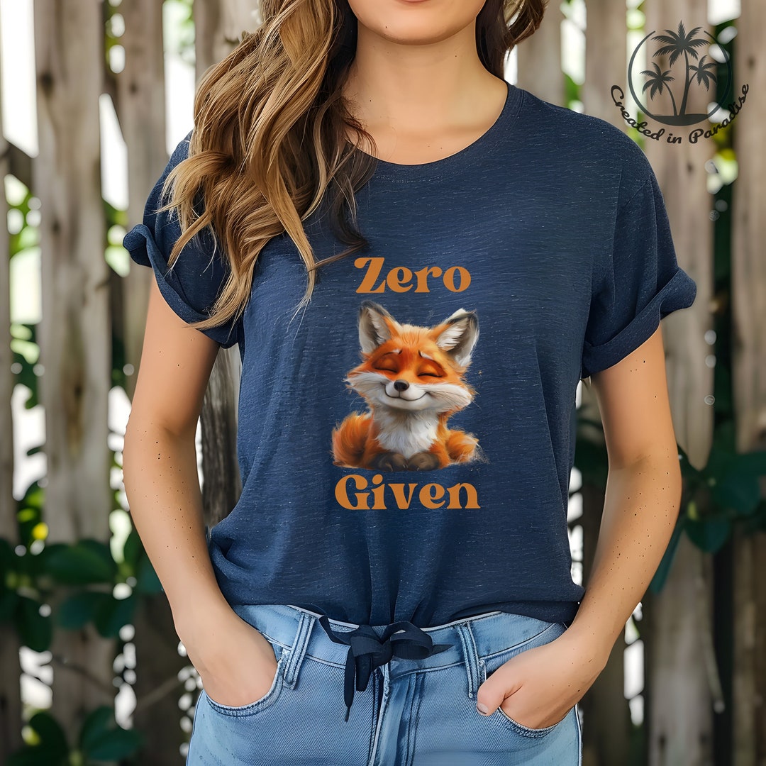 Funny Fox Graphic Tee: Sarcastic Meme Shirt, Gift for Animal Lovers - Etsy