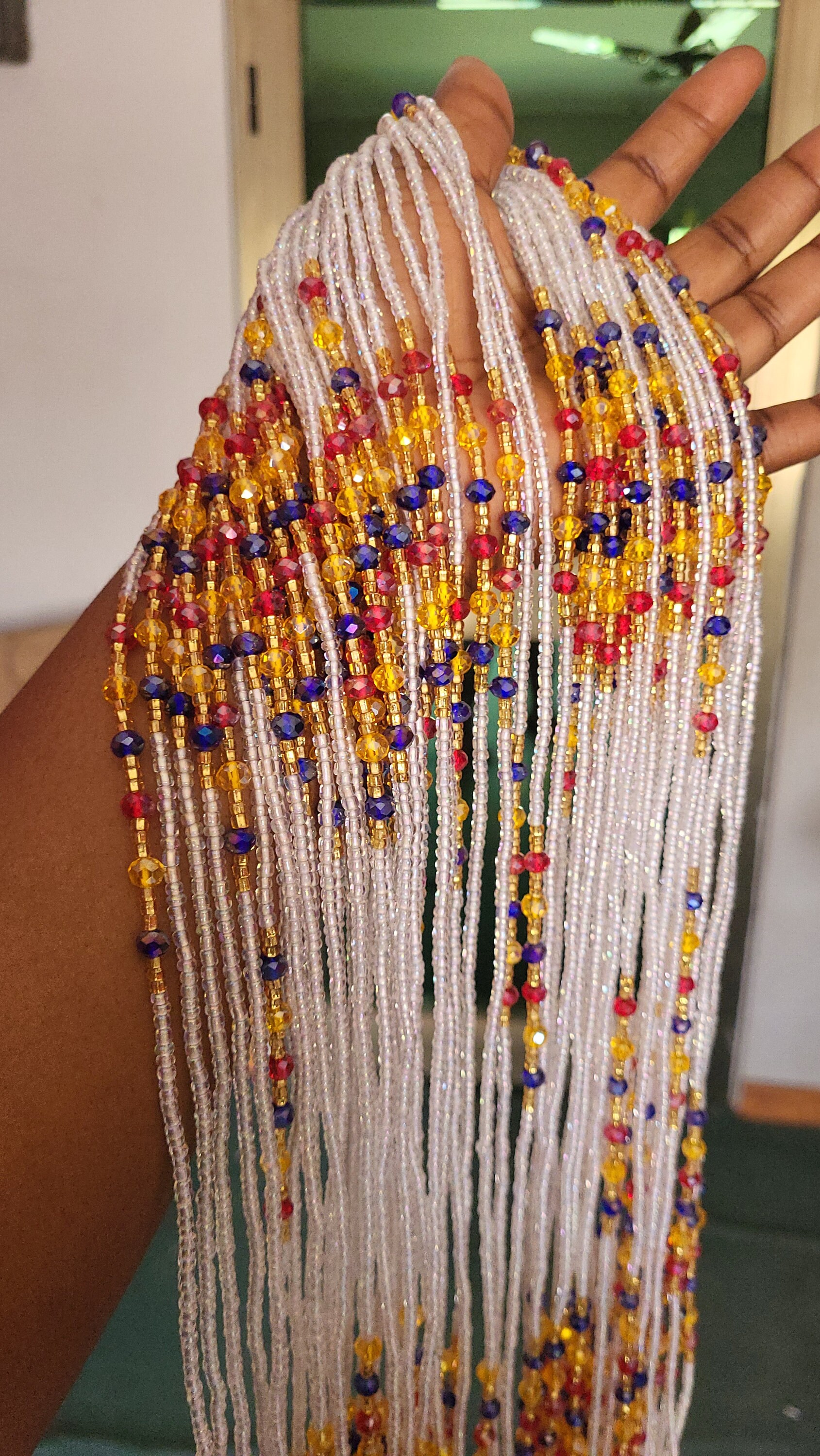 Traditional African Waist Beads Wholesale,ghana Waist Beads, Handmade ...