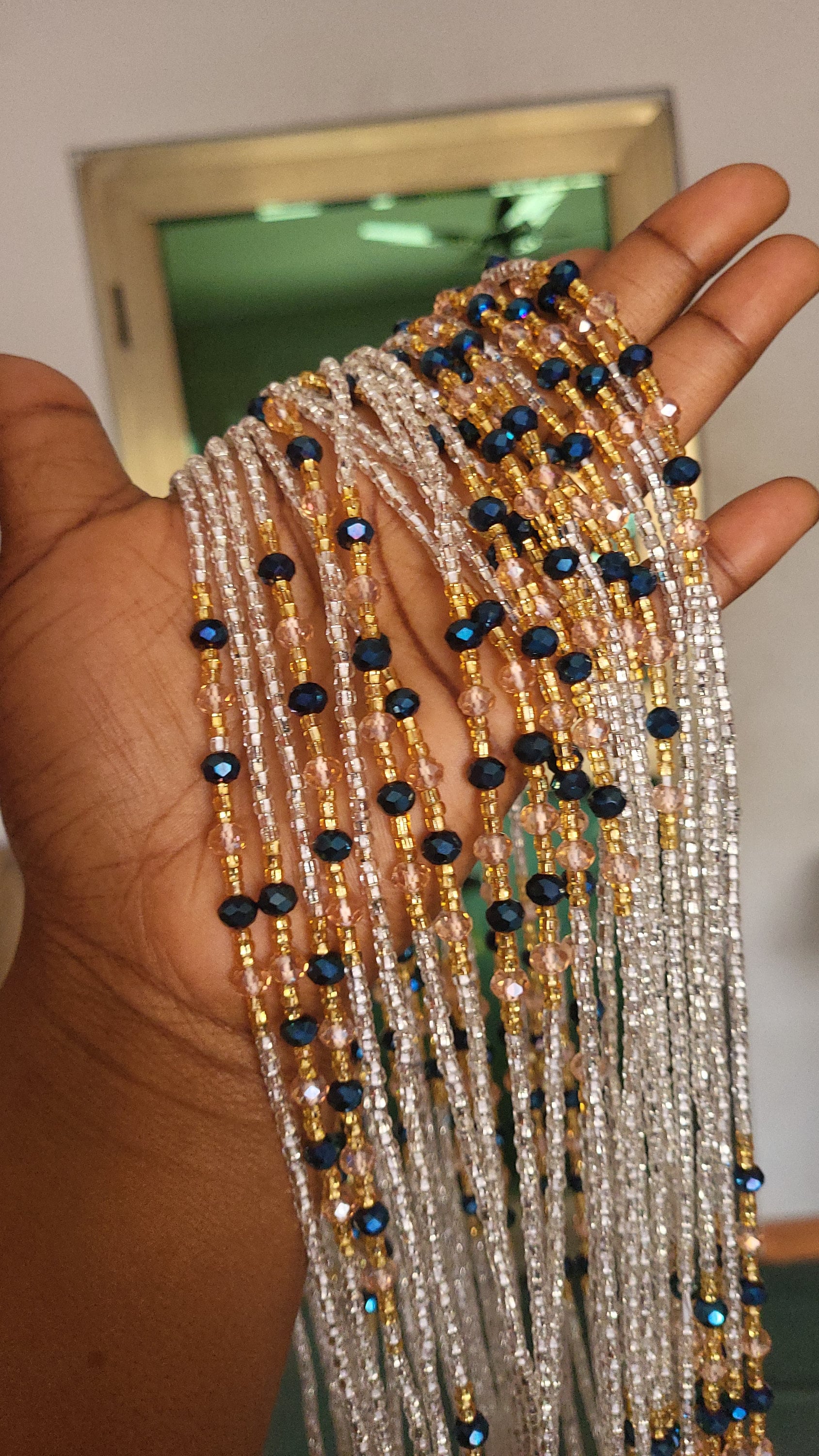 Traditional African Waist Beads Wholesale,ghana Waist Beads, Handmade ...
