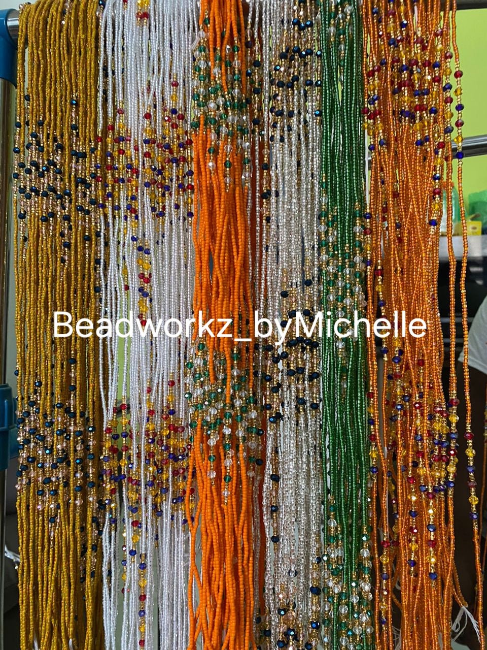 Traditional African Waist Beads Wholesale,ghana Waist Beads, Handmade ...