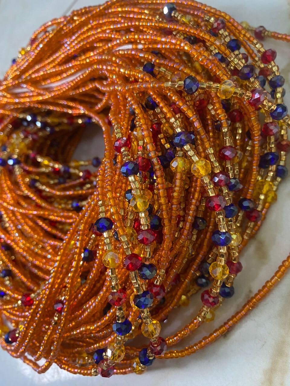 Traditional African Waist Beads Wholesale,ghana Waist Beads, Handmade ...