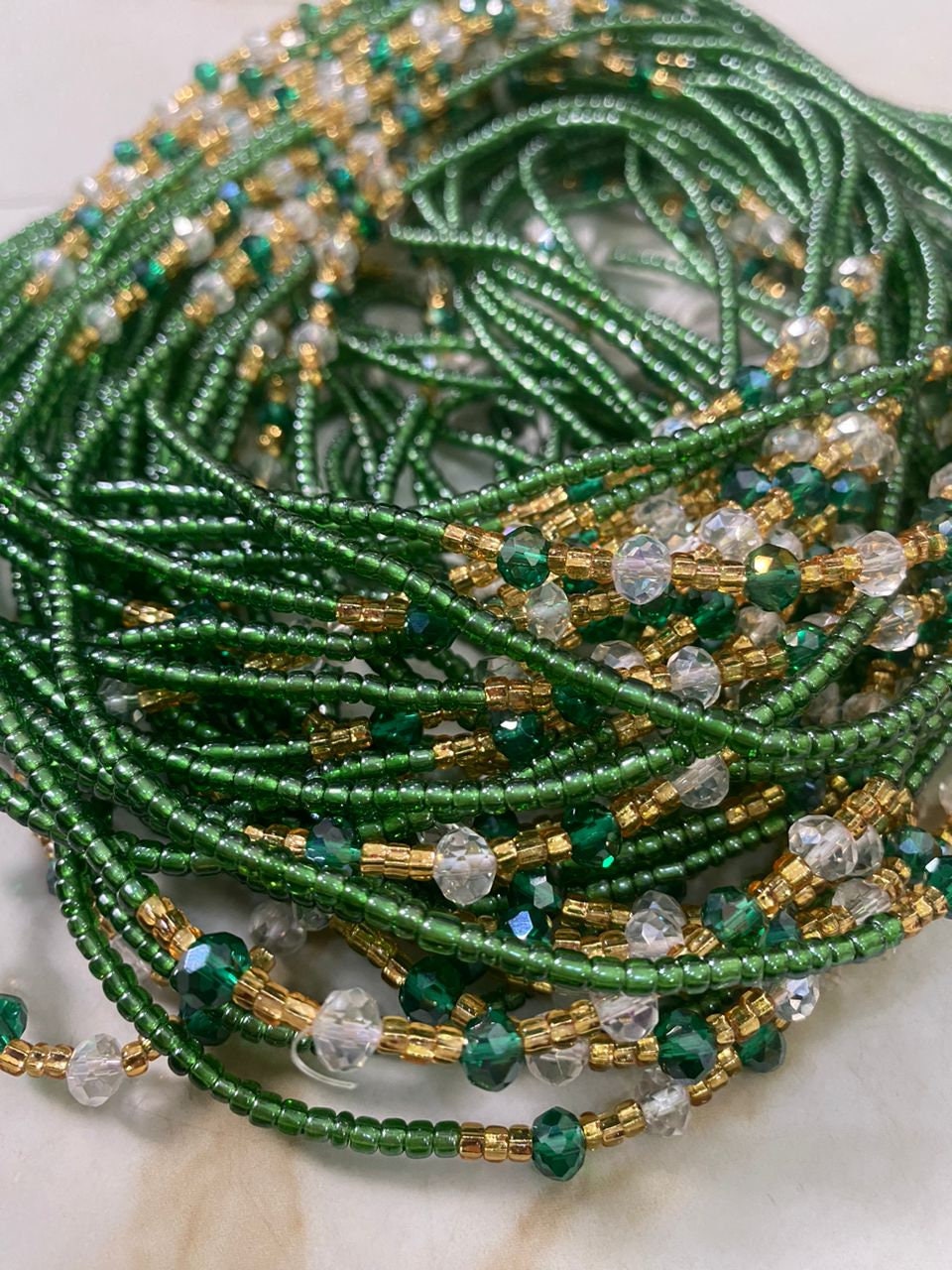 Traditional African Waist Beads Wholesale,ghana Waist Beads, Handmade ...