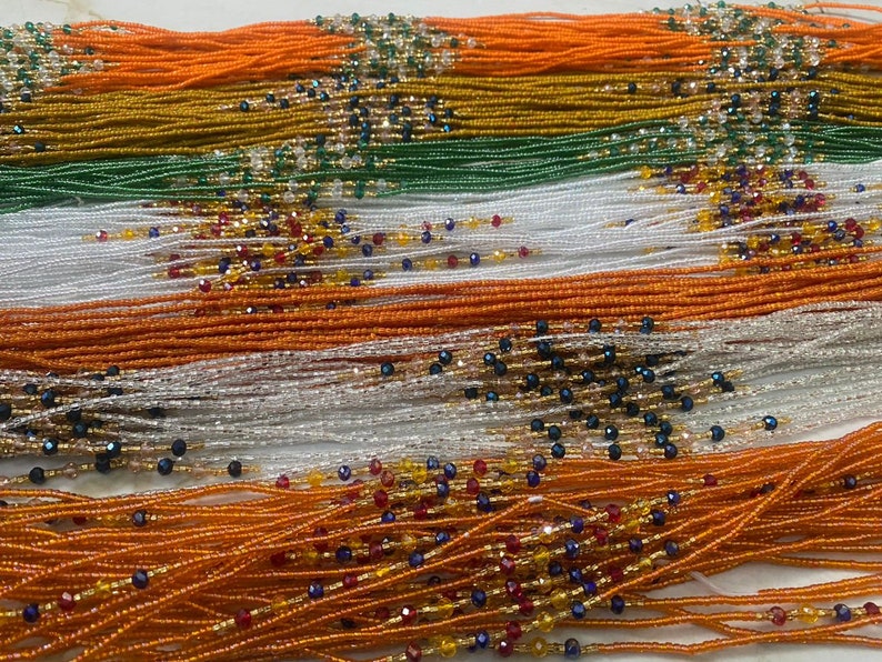 Traditional African Waist Beads Wholesale,ghana Waist Beads, Handmade ...
