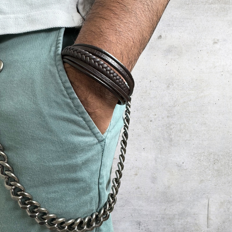 Chained Belt Men - Etsy