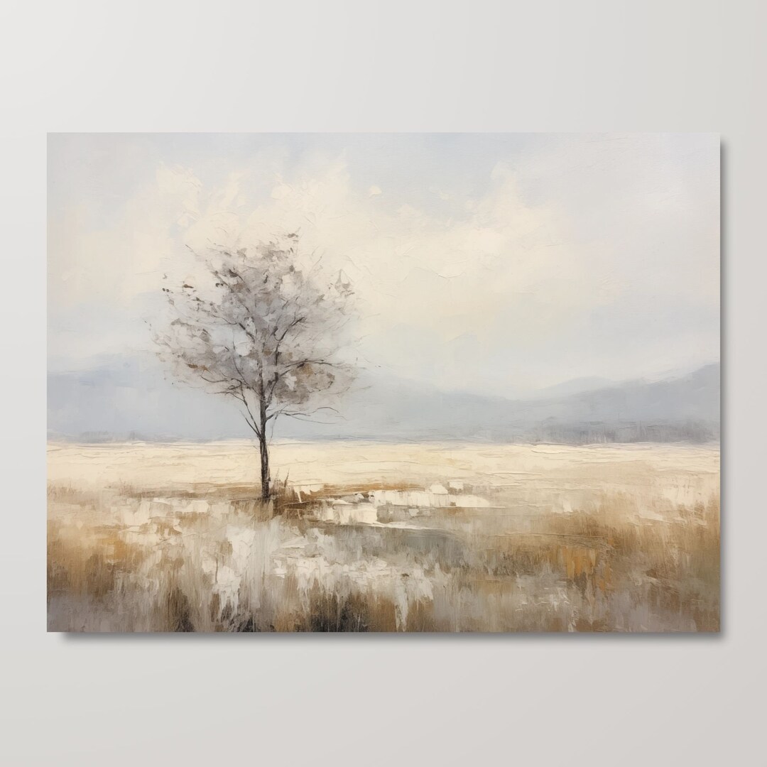 Etsy Exclusive Impressionist Painting of Field P0035, Digital Download ...
