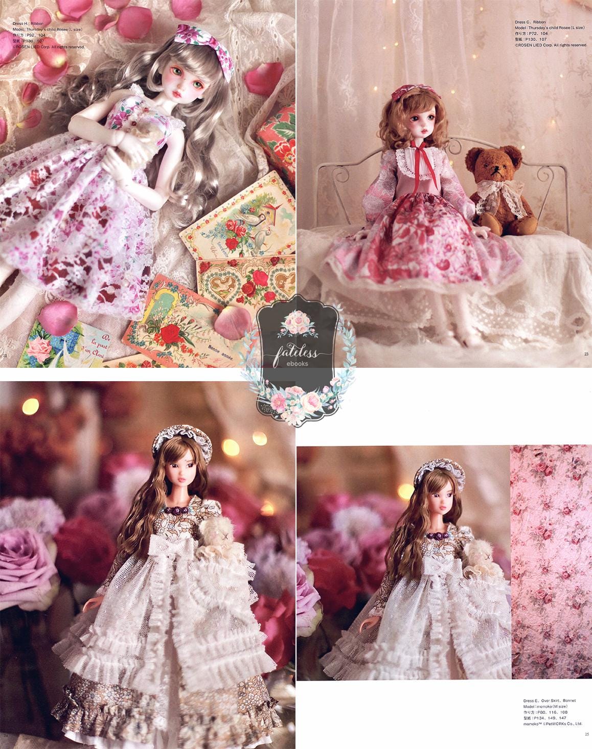 Dolly Dolly - Doll Coordinate Recipe for Romantic Dresses, Atelier Myr ...