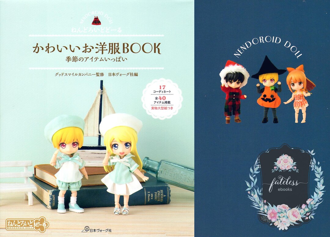Nendoroid Doll Book of Cute Adorable Seasonal Outfits Obitsu 11cm Girl ...