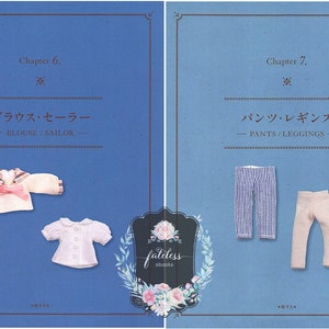 Obitsu 11cm Doll Clothes Sewing Pattern Ebook PDF Girl Outfit Kimono ...