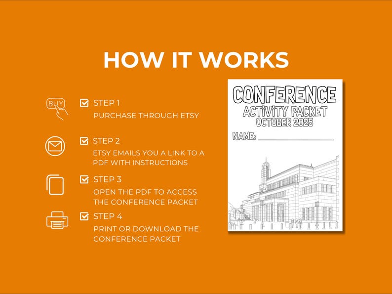 General Conference Activity Packet October 2025 | LDS Kids Printable ...